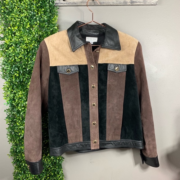 St. John | Jackets & Coats | St John Leather Jacket | Poshmark
